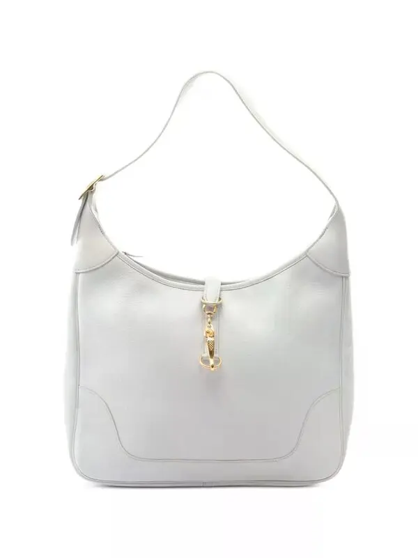 Hermès 2001 Trim 35 Shoulder Bag - Blue