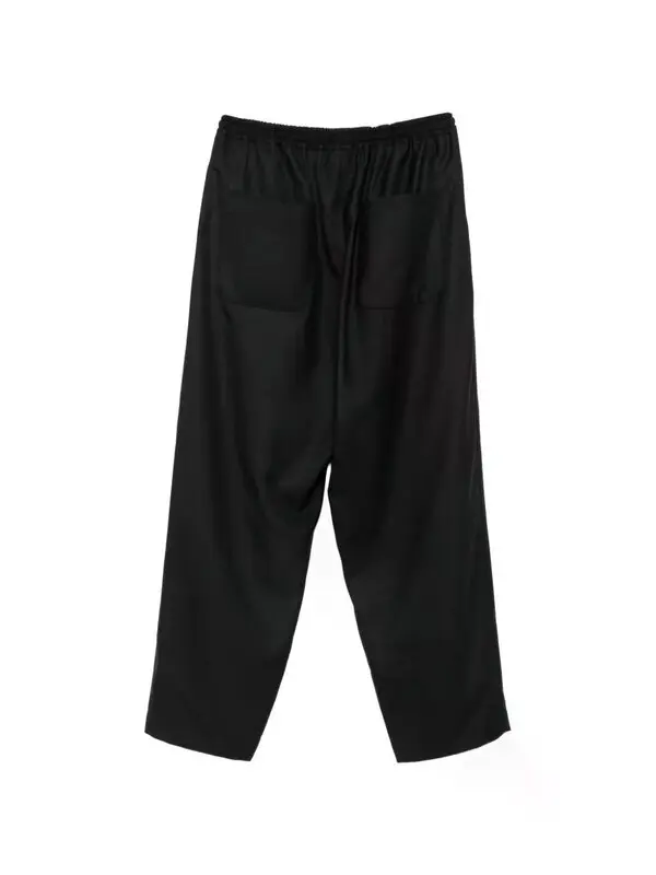 Comme Des Garçons Drawstring Elasticated-waist Track Pants