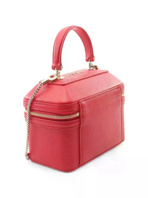 BVLGARI 2010s Serpenti Jewelry Box Two-way Handbag