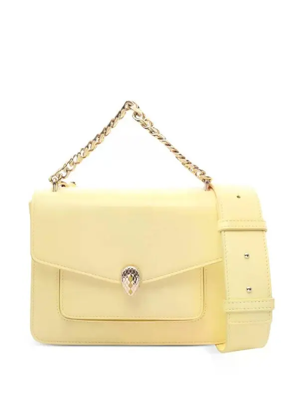 BVLGARI Serpenti Forever Shoulder Bag - Yellow
