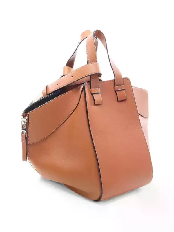 Loewe 2010s Hammock Leather Tote Bag