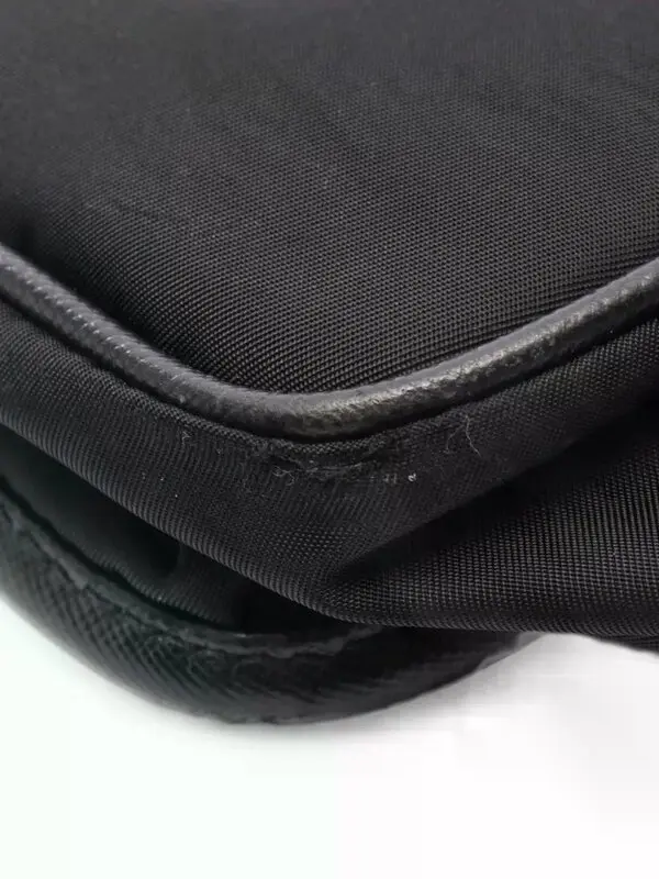 Prada 2010s Leather-trim Messenger Bag