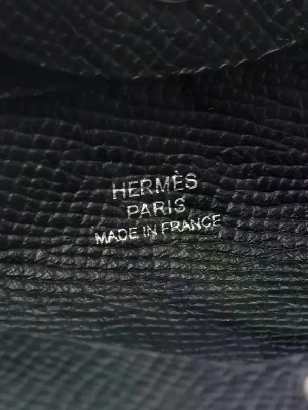 Hermès Bastia Coin Purse - Black