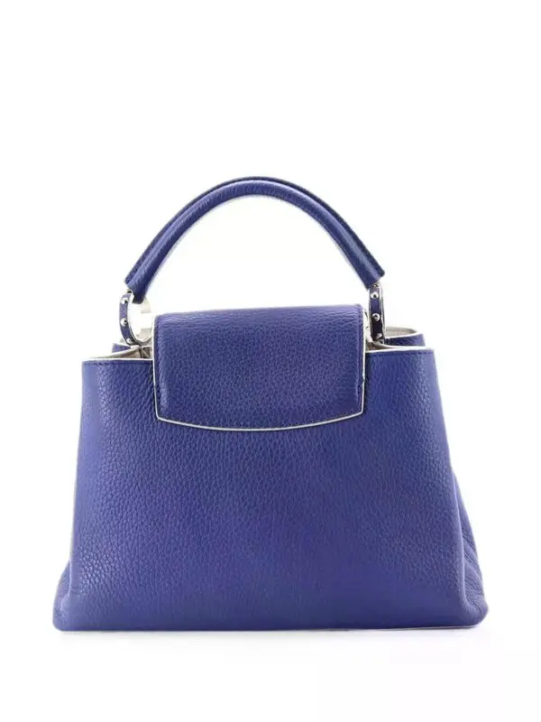 LOUIS VUITTON Capucines Bag Leather Bb Satchel