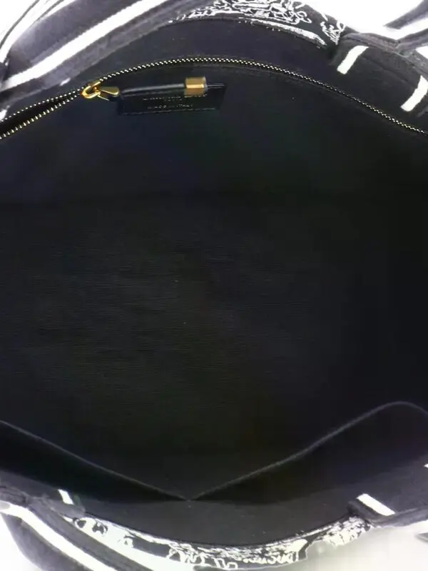 Dior Book With Strap Embroidered Canvas Medium Tote Bag