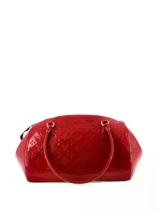 LOUIS VUITTON Monogram Vernis Sherwood Gm Satchel Handbag