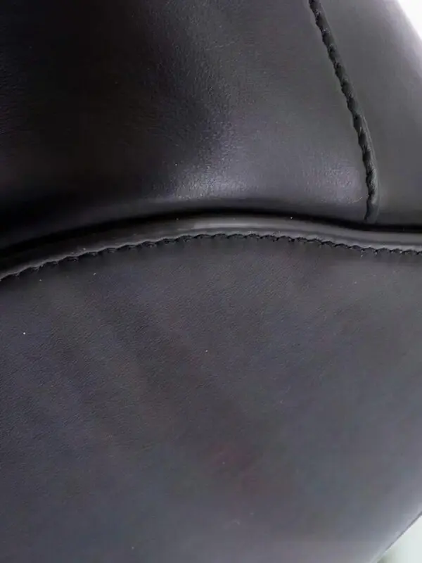 Celine Louise Bag Leather Medium Bucket Bag