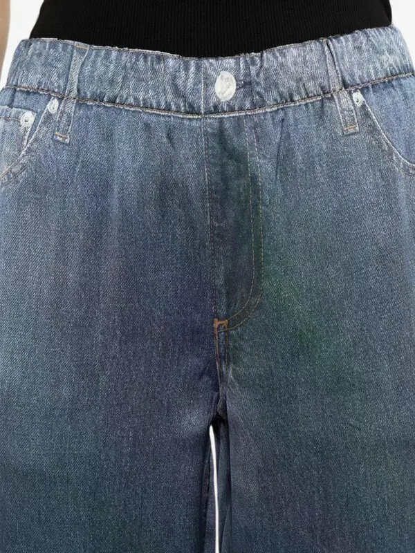 Rag & Bone Miramar Satin Bubble Pants - Blue