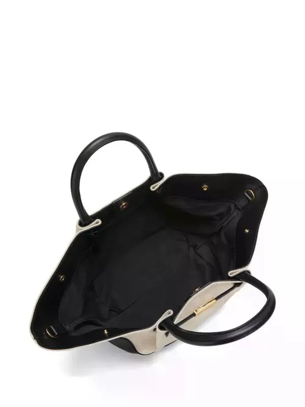 DEMELLIER Midi New York Canvas Tote Bag