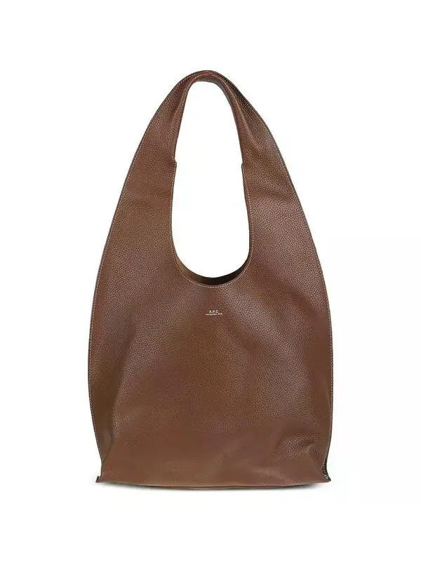 A.p.c. Neige Shoulder Bag - Brown