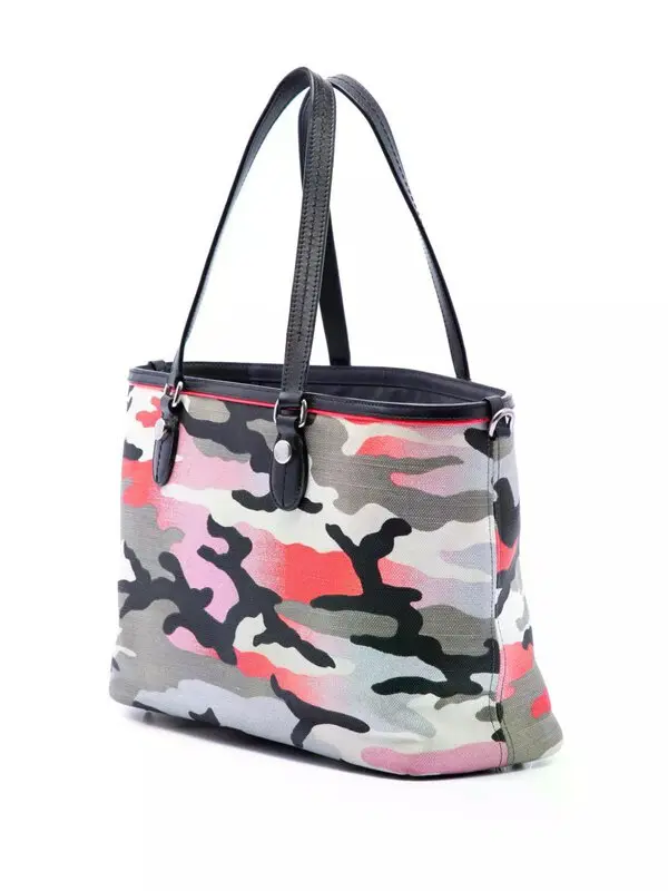 Dior Canvas Camouflage Tote Bag