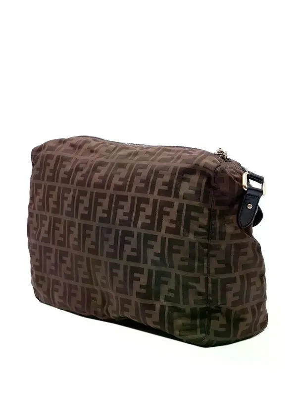 Fendi 2000-2010 Zucca Canvas Crossbody Bag