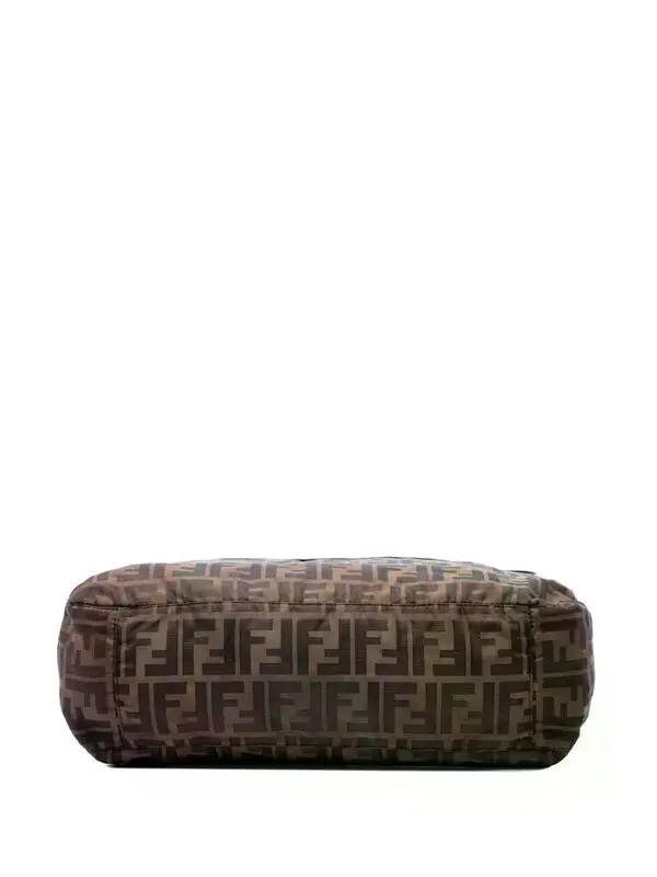 Fendi 2000-2010 Zucca Canvas Crossbody Bag