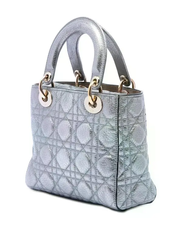 Dior Lady Satchel - Silver