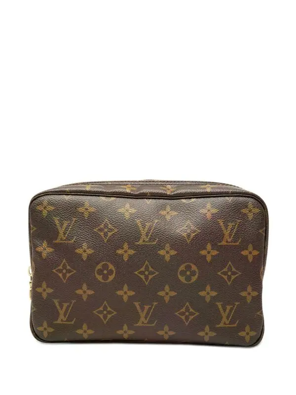 LOUIS VUITTON 2008 Monogram Troussse Toilette 23 Clutch Bag - Brown