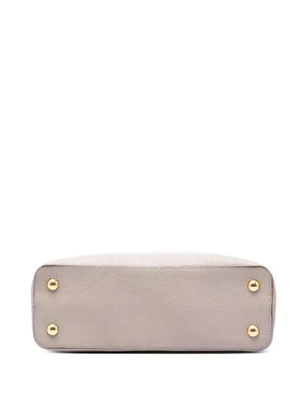 LOUIS VUITTON 2017 Taurillon Capucines Mm Satchel