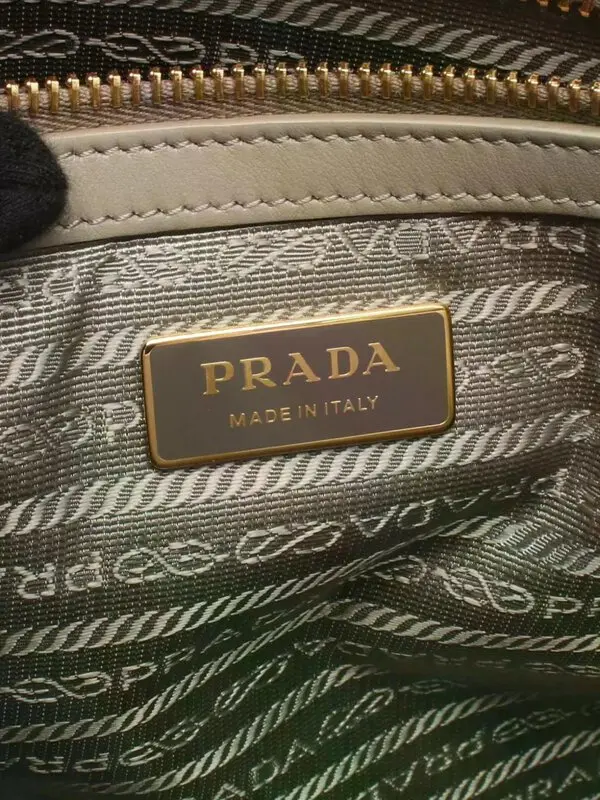 Prada Large Jacquard Tote Bag
