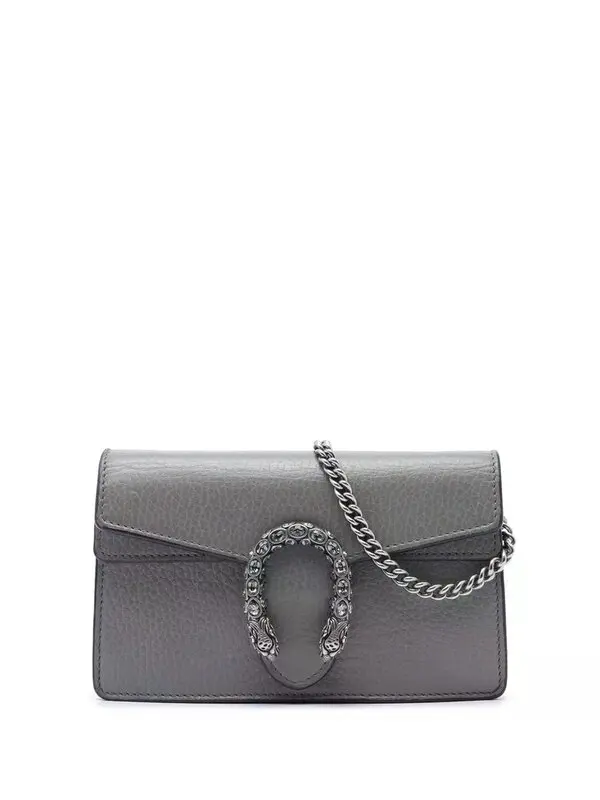 Gucci Dionysus Mini Calfskin Crossbody Bag - Grey