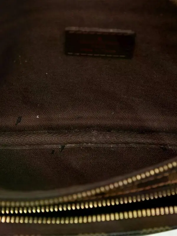 LOUIS VUITTON Damier Ebene Melville Belt Bag