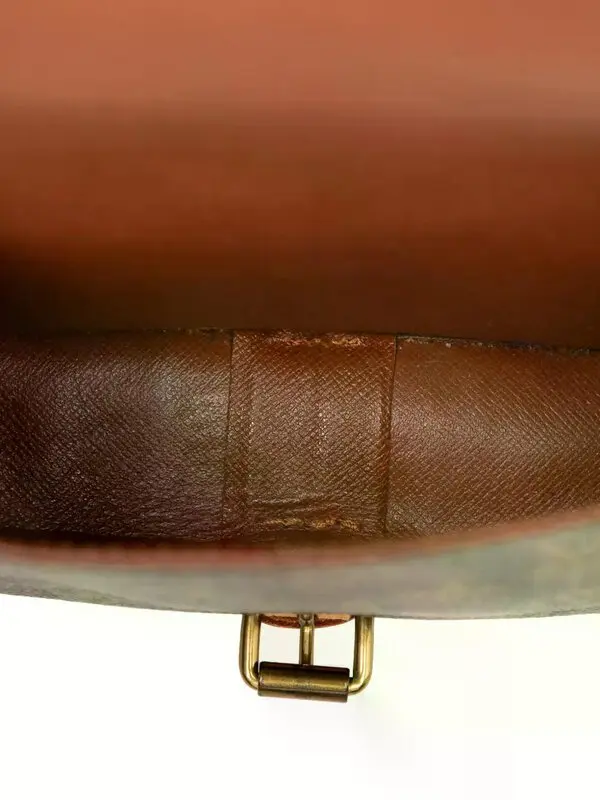 LOUIS VUITTON 1992 Monogram Cartouchiere Pm Crossbody Bag