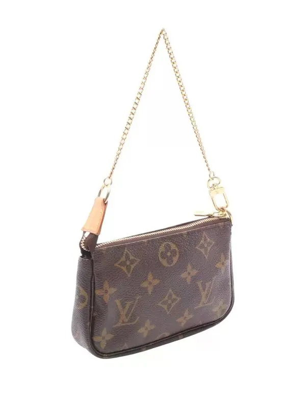 LOUIS VUITTON 2007 Monogram Trunks And Bags Mini Pochette Accessoires Handbag