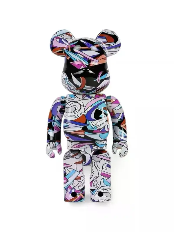 MEDICOM TOY X Louis De Guzman In Between The Lines Bearbrick 400% Figure - White