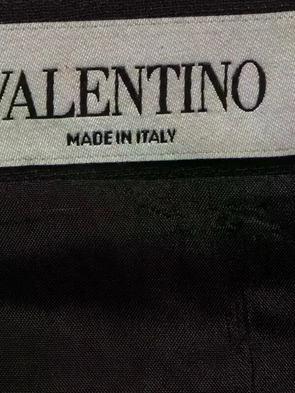 Valentino Garavani Floral Print Canvas Mini Skirt