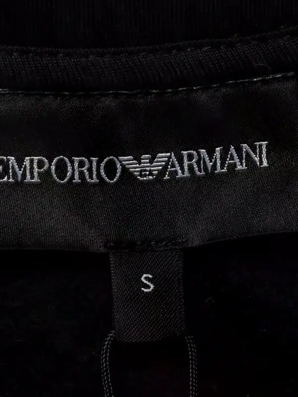 Emporio Armani Zip-fastening Hoodie With Drawstring Hood
