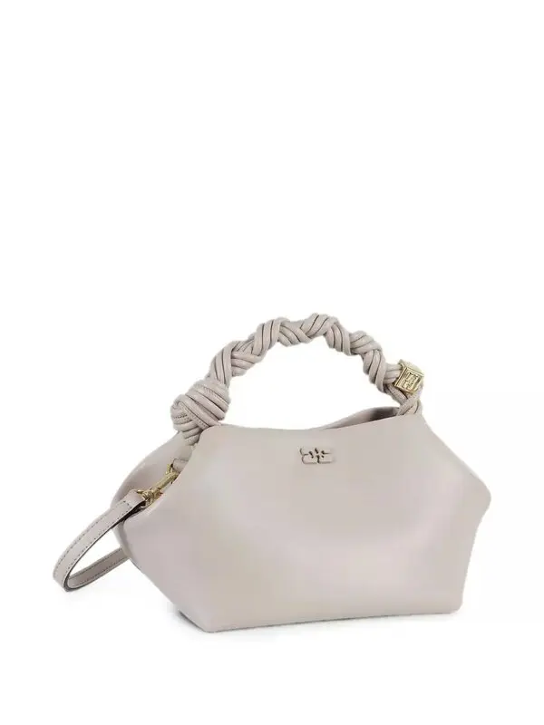GANNI Small Bou Braided-handle Tote Bag