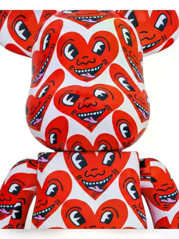 BE@RBRICK X Keith Haring 6th Ver. Figurine - Red