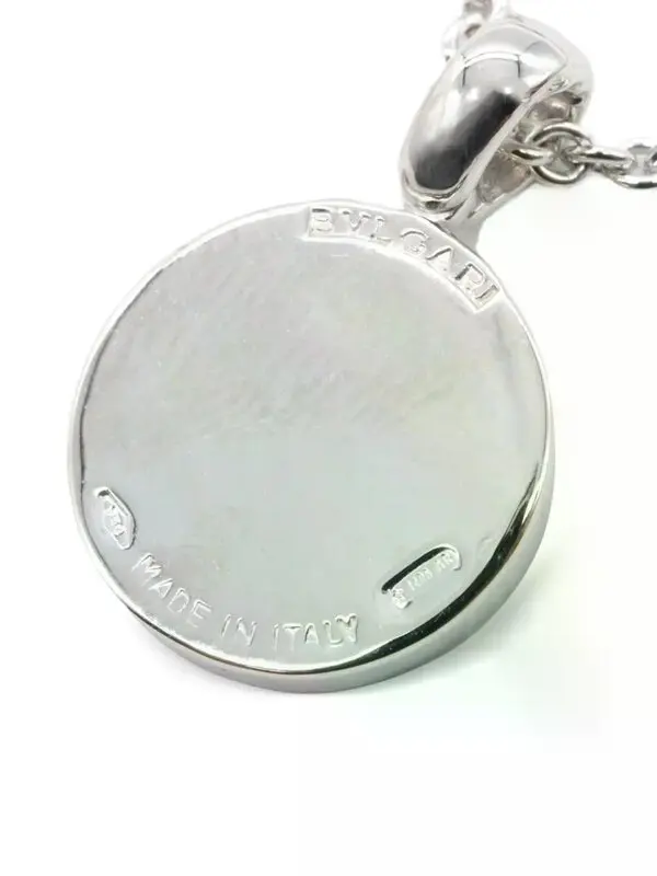BVLGARI Diamond Necklace In 18k White Gold