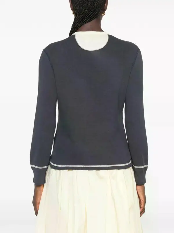 Chloé Button-placket Long-sleeve Top