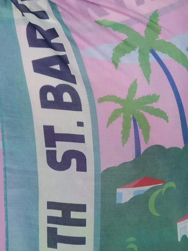 MC2 SAINT BARTH Logo-print Sarong