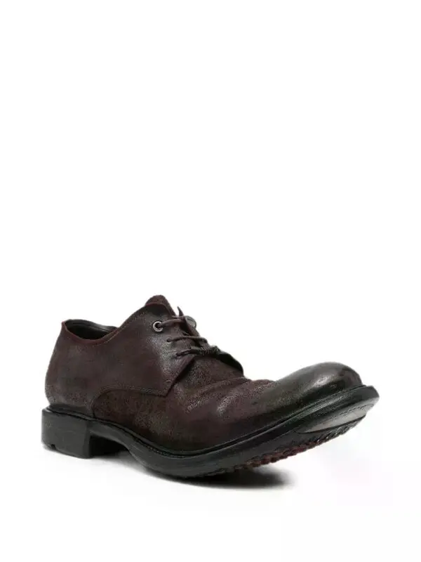 LAYER ZERO Distressed Effect Derby Shoes