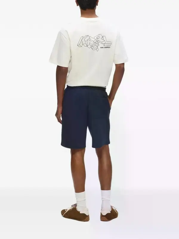 Karl Lagerfeld Ikon Track Shorts - Blue