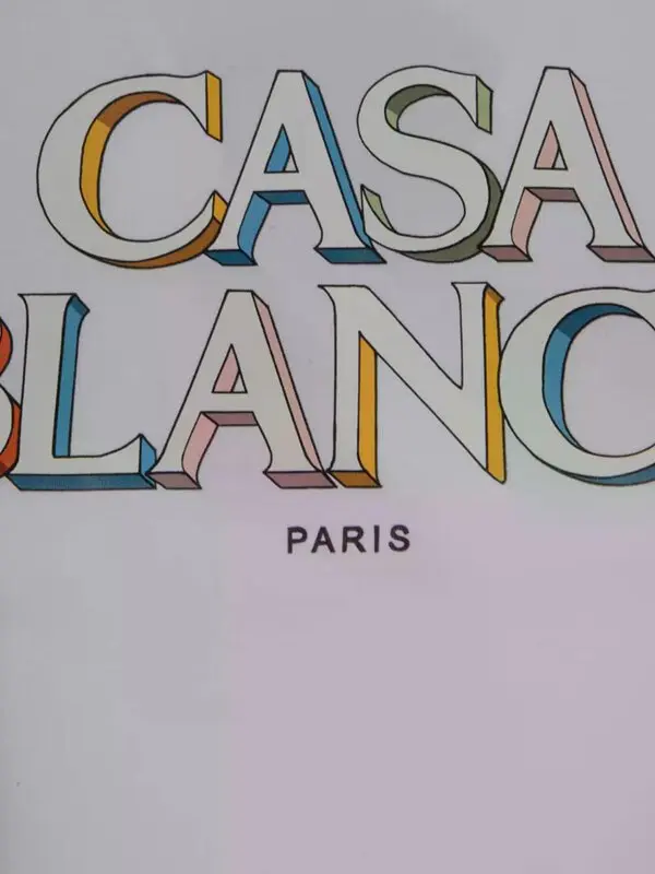 Casablanca Logo-print Cropped T-shirt