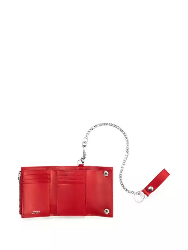 Supreme Leather Chain Wallet