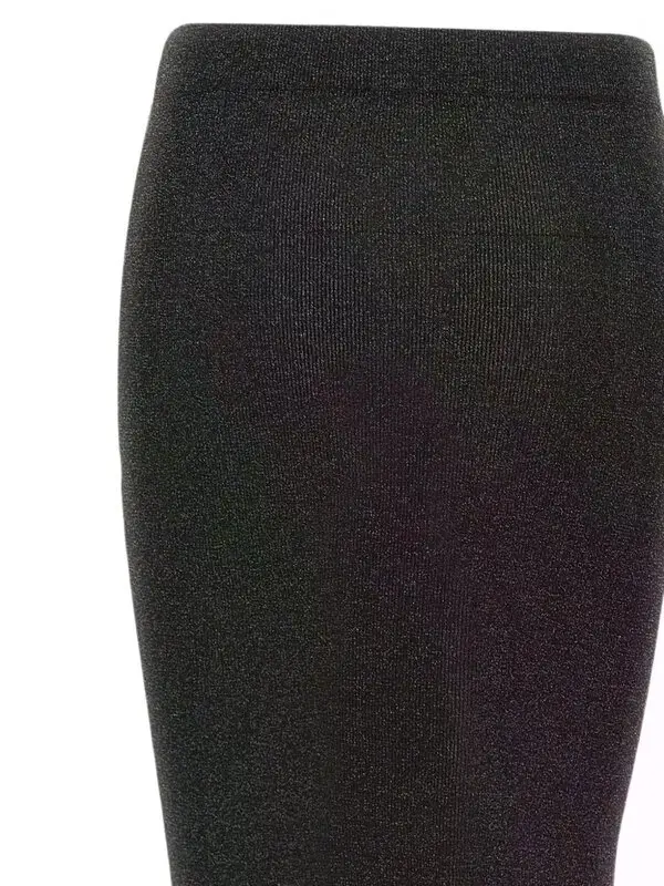 KANGRA Ribbed-knit Slim-fit Midi Skirt