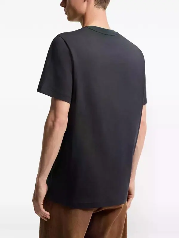 Moncler Down Jacket Print Cotton T-shirt