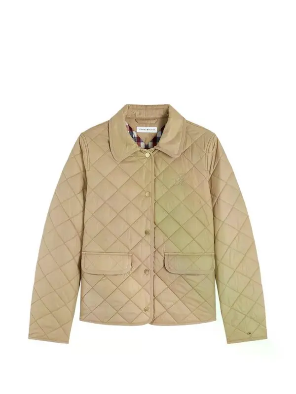Tommy Hilfiger Quilted Logo-embroidered Jacket