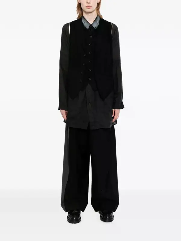 Yohji Yamamoto U-asymme Collar Vest