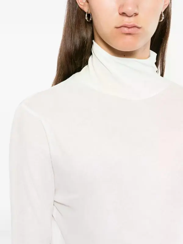 Yohji Yamamoto Roll-neck Long-sleeve Top