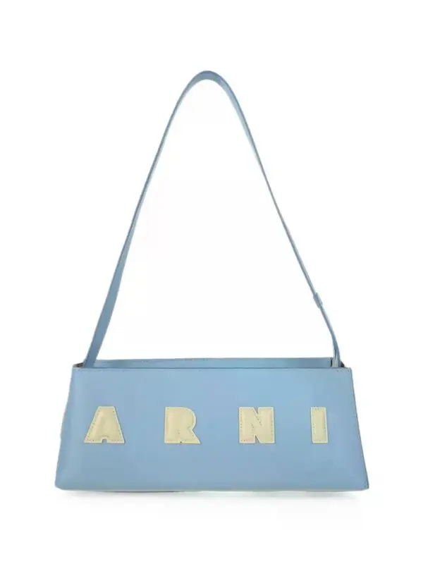 Marni Museo Logo-detail Leather Shoulder Bag