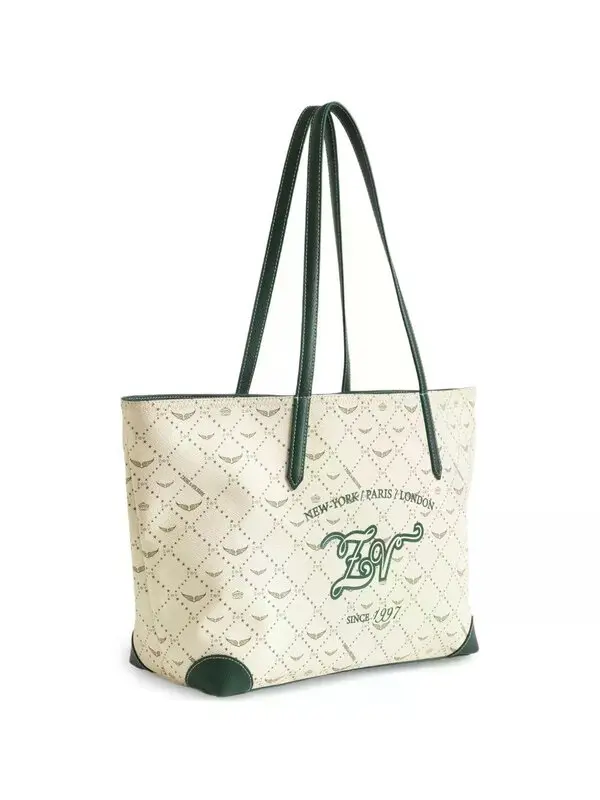 Zadig&Voltaire Z Shopper Monogram Tennis Bag - Neutrals
