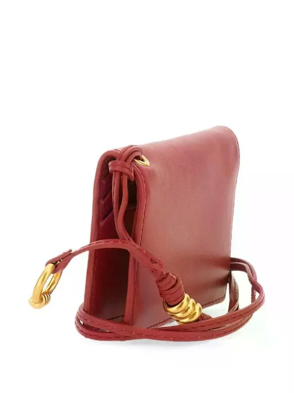GIANNI CHIARINI Nappa Knot Card Holder