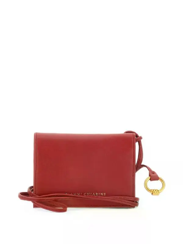 GIANNI CHIARINI Nappa Knot Card Holder