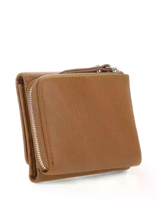 GIANNI CHIARINI Grain Pebbled Leather Wallet