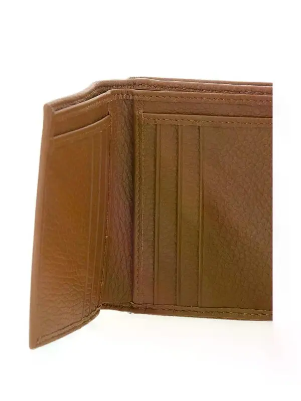 GIANNI CHIARINI Grain Pebbled Leather Wallet