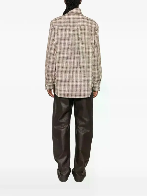 RÓHE Check-pattern Shirt