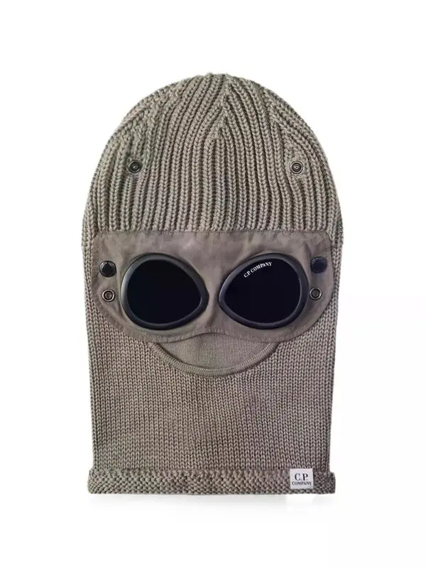 C.P. COMPANY Goggle Detail Balaclava - Green